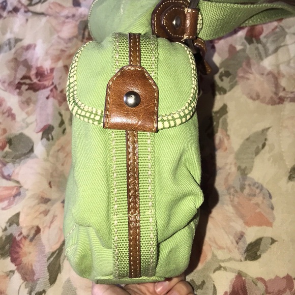 Fossil | Bags | Green Fossil Crossbody Bag | Poshmark